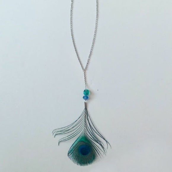 Jessica Sterner | Jewelry | Beautiful Handmade Real Peacock Feather ...